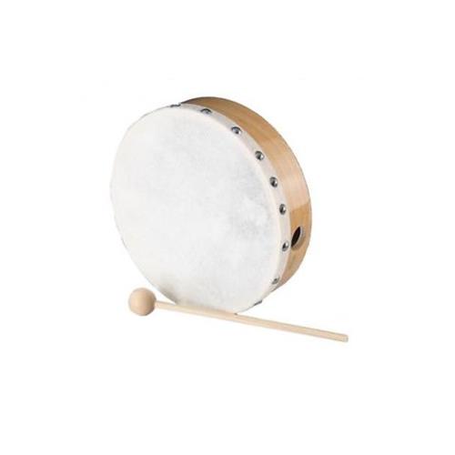 ffalstaff Tamburello con Pelle da 10" (25cm) e battente | Strumentario ...